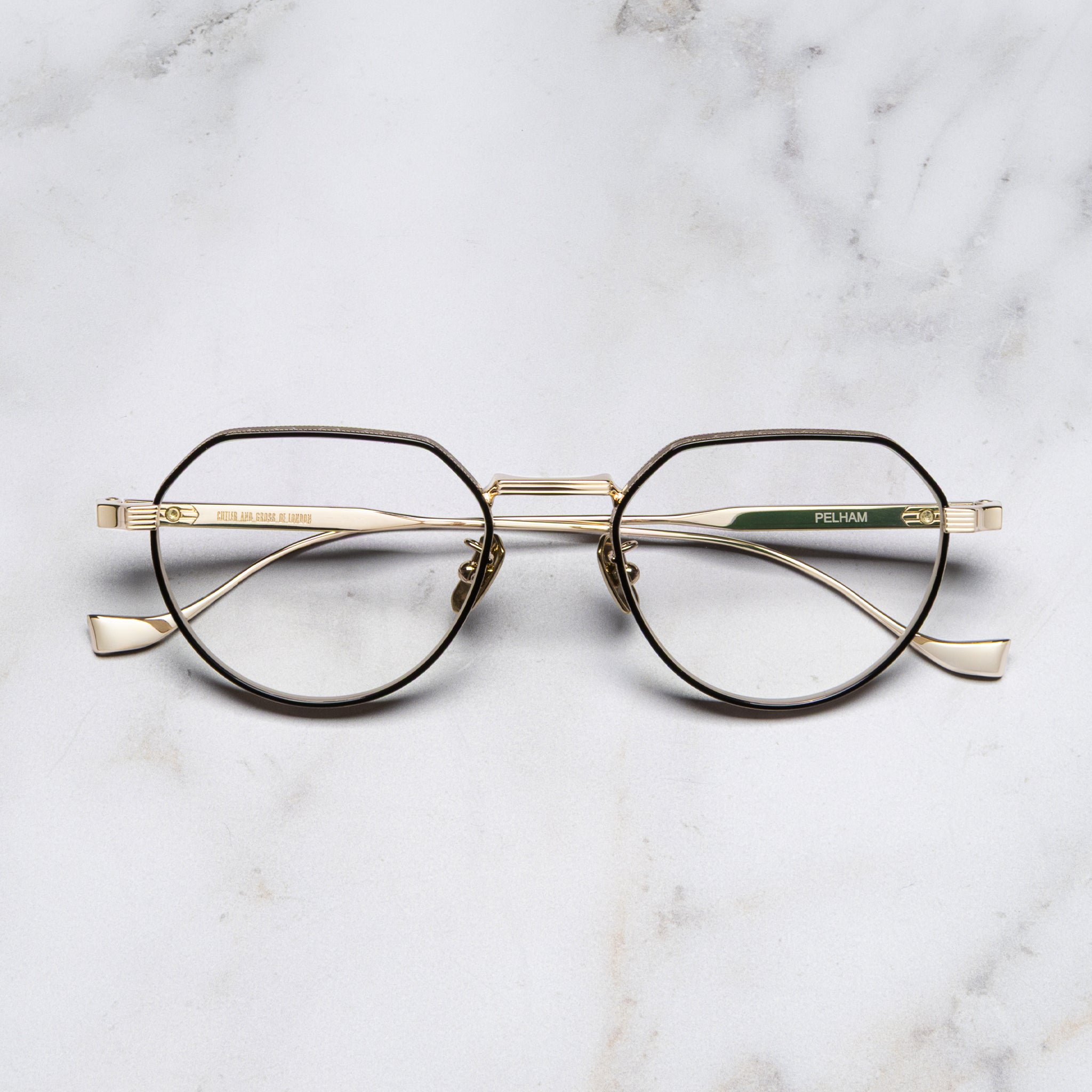 Pelham 1430 Titanium Round Optical Glasses – Cutler and Gross